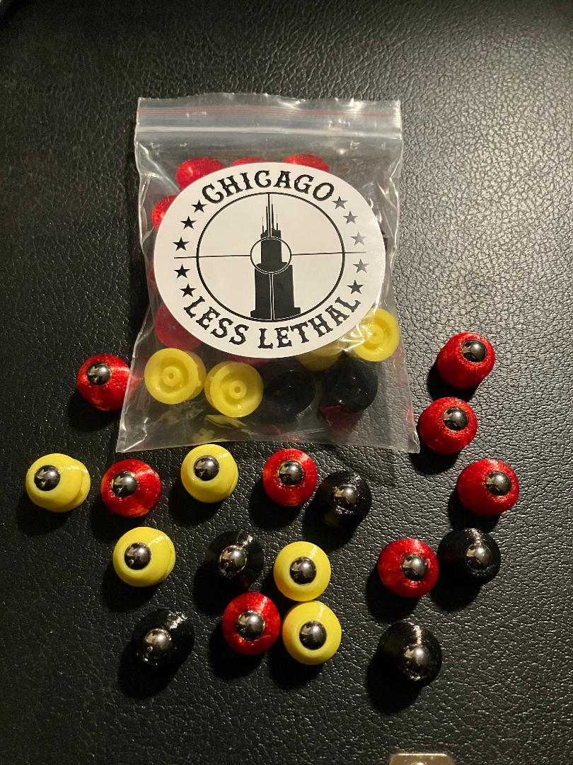 CHICAGO LESS LETHAL 5.5G PROJECTILE .68CAL- *SOLD OUT* | Chicago Less ...