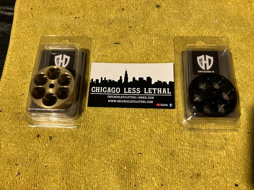 METAL DRUM MAGAZINE FOR HDR50 GEN1 - GOLD ONLY *** | Chicago Less Lethal